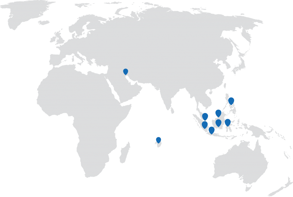 Projects Map - UWT